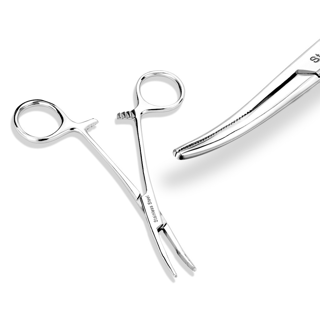 Pince clamp pour piercing labret